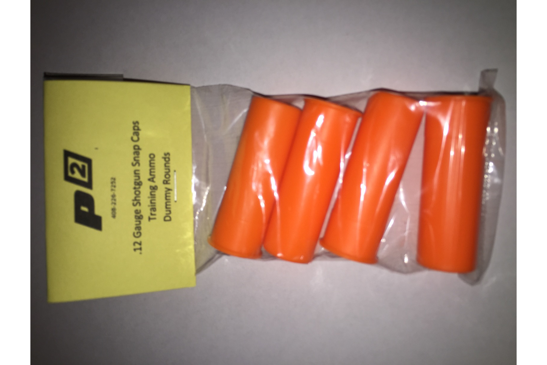 12 Gauge Shotgun Safety Training Dummy Ammo -Pack of 4 inert