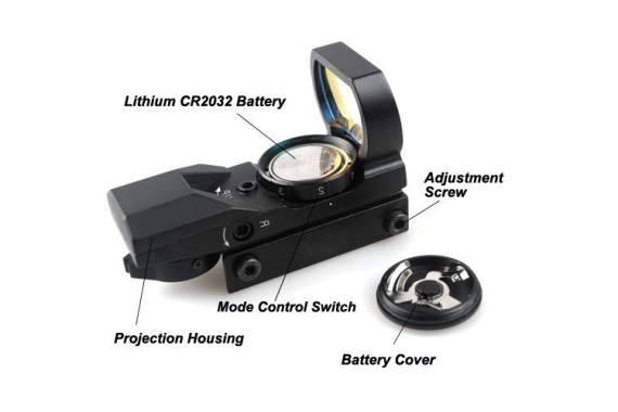 ADE AR15 Red Dot Reflex Sight MULTI Reticles scope for Sale