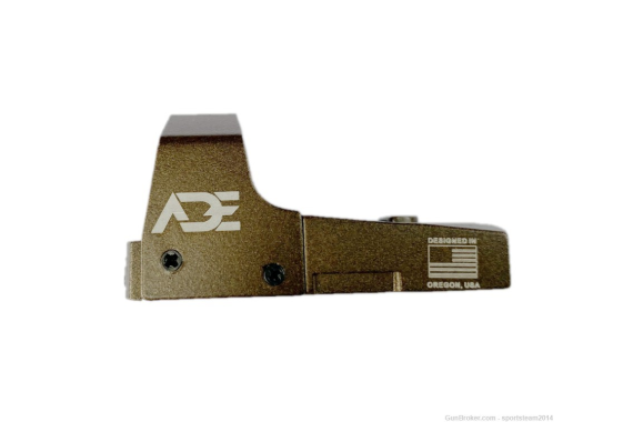 Tan!ADE Green red Dot for Pistol Plate/Cut for Burris Fastfi