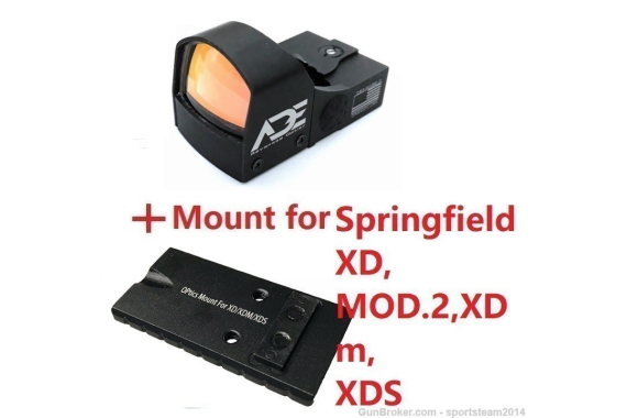 RD3-009 Micro Red Dot Sight for Springfield XD/XDS/XDM Elite