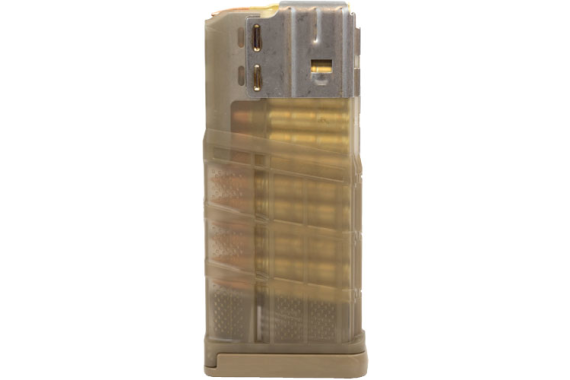 Lancer Magazine L7awm Sr-25 - 7.62x51 25rd Translucent Fde f