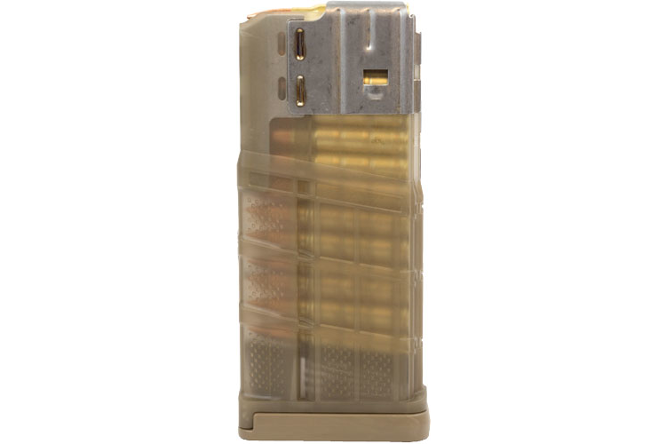 Lancer Magazine L7awm Sr-25 - 7.62x51 25rd Translucent Fde f