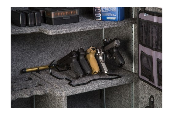 Lockdown Handgun Muzzle Rack - 6 Gun for Sale