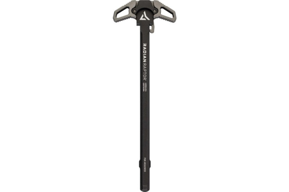 Radian Raptor Charging Handle - Tungsten Grey For Ar10-sr25