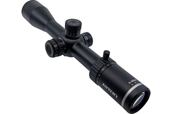 Riton X3 Conquer Scope 3-15x44 - 30mm Tube W-lever Illum Ret