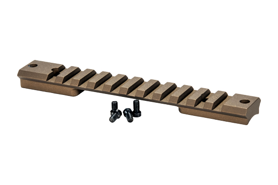 Warne Rail Mountain Tech - Remington 700 La Burnt Bronze for