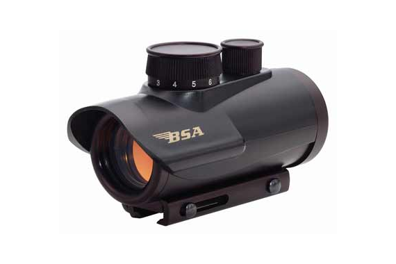 Bsa 1x30mm Red Dot Sight - 5-m.o.a. Dot Black Matte for Sale