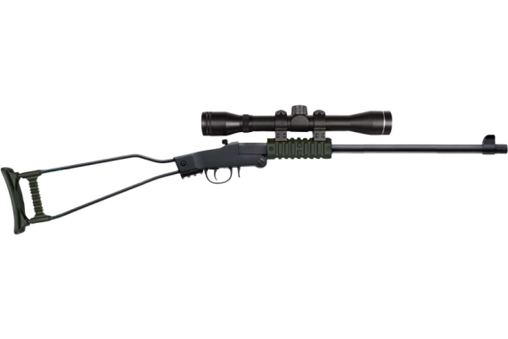 Chiappa Little Badger .22lr - 1/2x28" Tb Black/odg W/4x20 fo