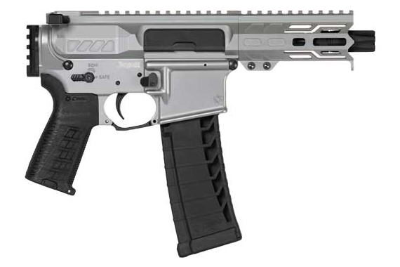 Cmmg Pistol Banshee Mk4 .22lr - 4.5" 25rd End Cap Titanium f
