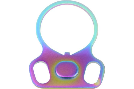 Guntec Ar15 Ambi Single Point - Sling Adapter Rainbow Pvd fo