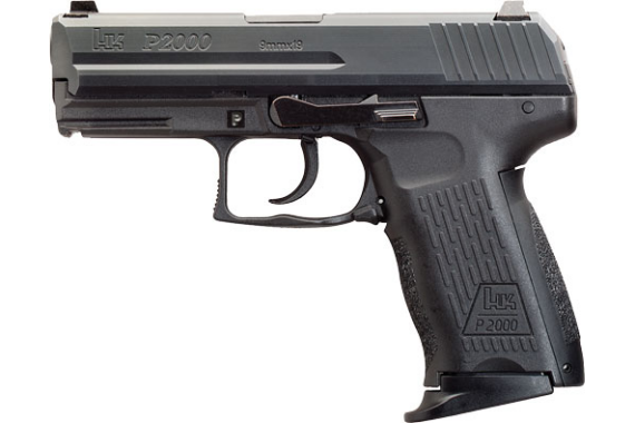 Hk P2000 V2 Lem Dao 9mm Luger - 3.66" Bbl Ns 3-13rd Black fo