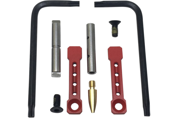 Kns Pin Kit Non-rotating - Gen St Ar15-m16 .154 Red for Sale