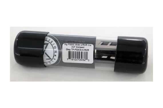 True Precision Sig P320c Slide - W-rmr Cut & Plate Grey