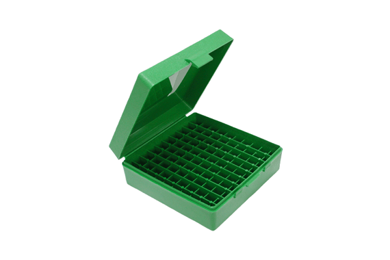 Mtm Ammo Box .44rm-.41rm-.45lc - 100-rounds Green for Sale
