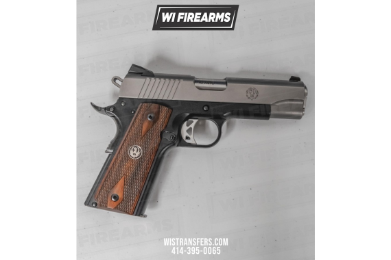 Ruger SR1911 Lightweight Commander, .45 ACP, 7+1, 4.25" Barr