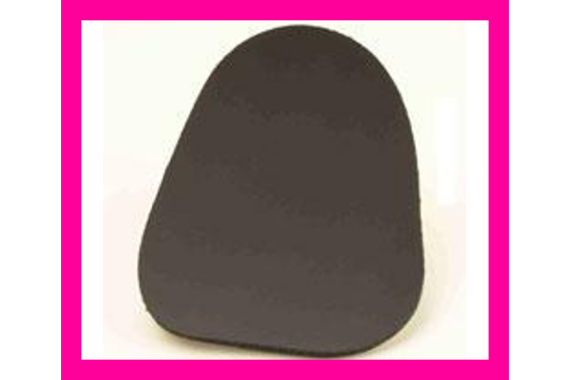 KICK-EEZ CHEEK EEZ Protector - 6" L x 5" W 1/16 T Black for
