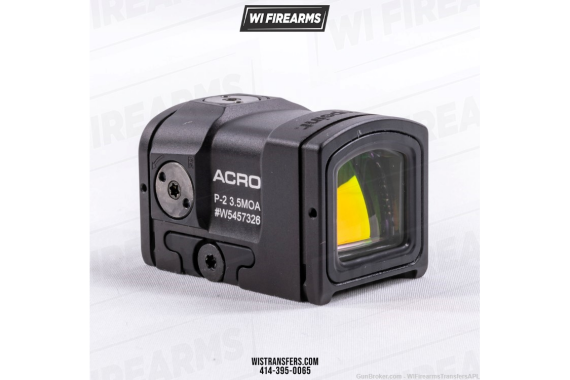 Aimpoint ACRO P-2 Red Dot Reflex Sight, 3.5 MOA, Dot Reticle