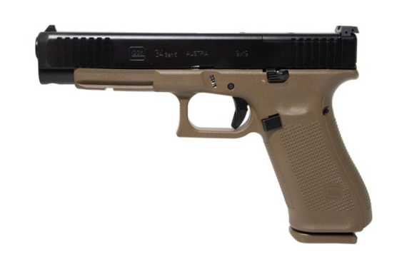 GLOCK G34 G5 Fde 9mm 17+1 Mos As for Sale